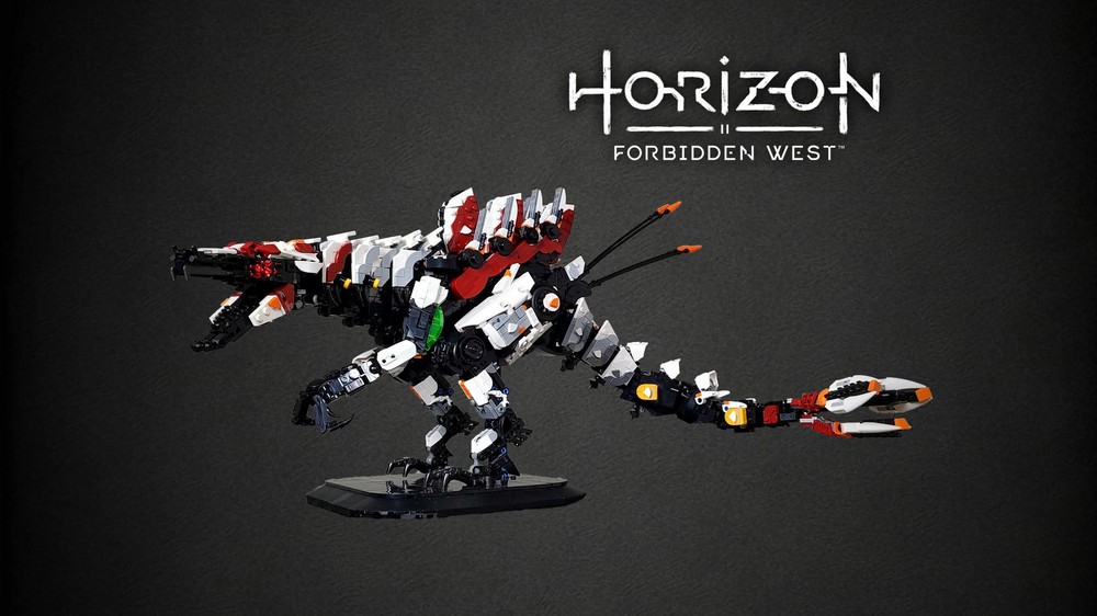 LEGO MOC LEGO Horizon Forbidden West Slaughterspine MOC by BrickReady ...