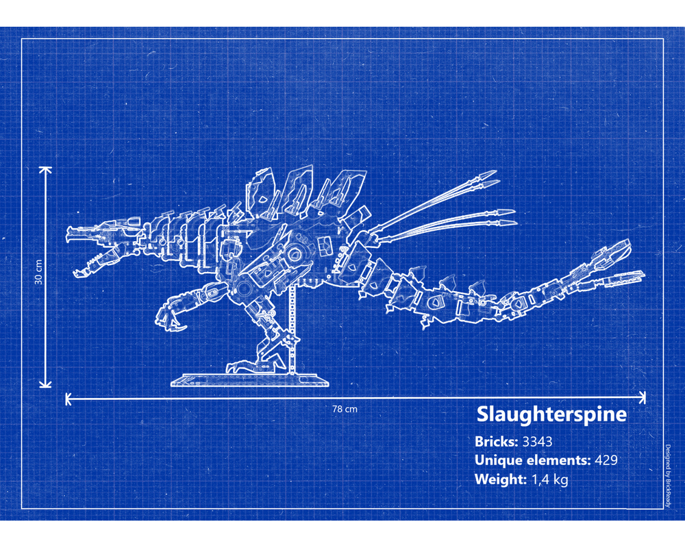 LEGO MOC-165616 LEGO Horizon Forbidden West Slaughterspine MOC by ...