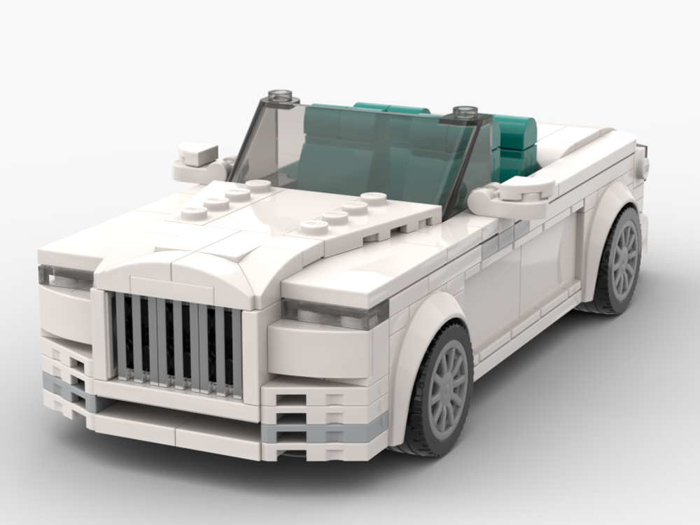 LEGO MOC 2021 Rolls Royce Dawn by KineticKit | Rebrickable - Build with ...