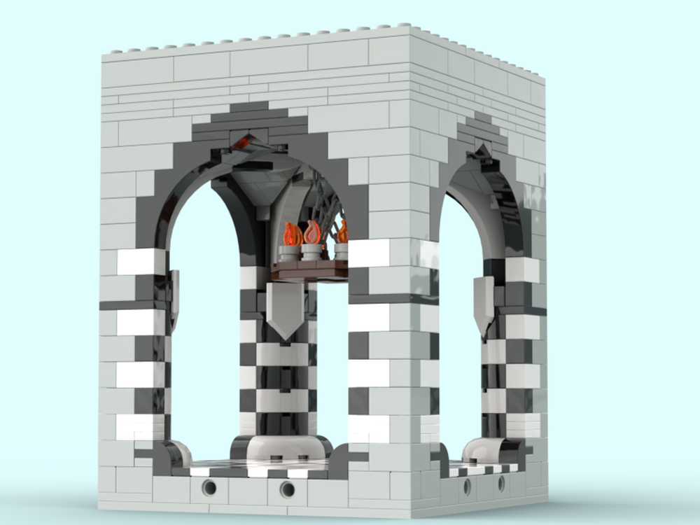 LEGO MOC Gothic Arch II by Castle_Builder | Rebrickable - Build with LEGO