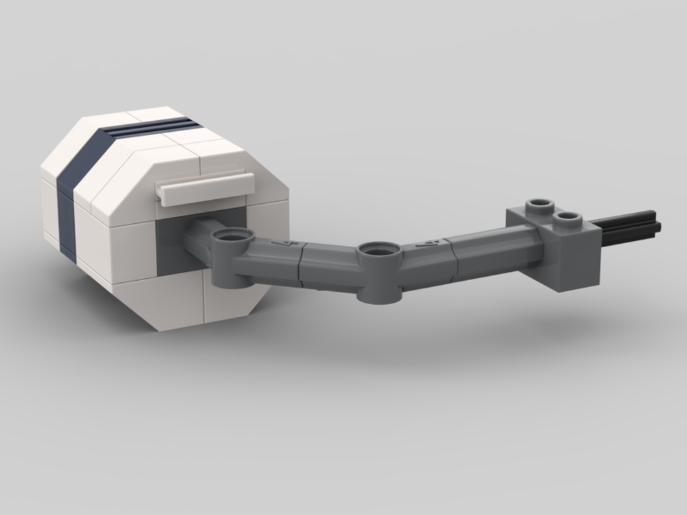 Lego Moc Coruscant Guard Gunship Floodlights By Esg Rebrickable