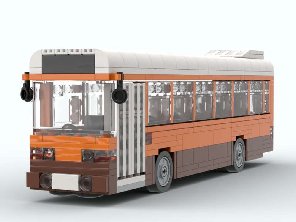 LEGO MOC Leyland National British Single Decker Bus - Greater ...