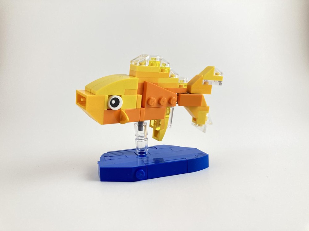 LEGO MOC Goldfish by WoodwardBricks | Rebrickable - Build with LEGO