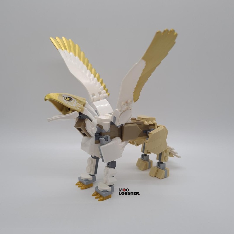 LEGO MOC Minifig Griffin by Moc_Lobster | Rebrickable - Build with LEGO