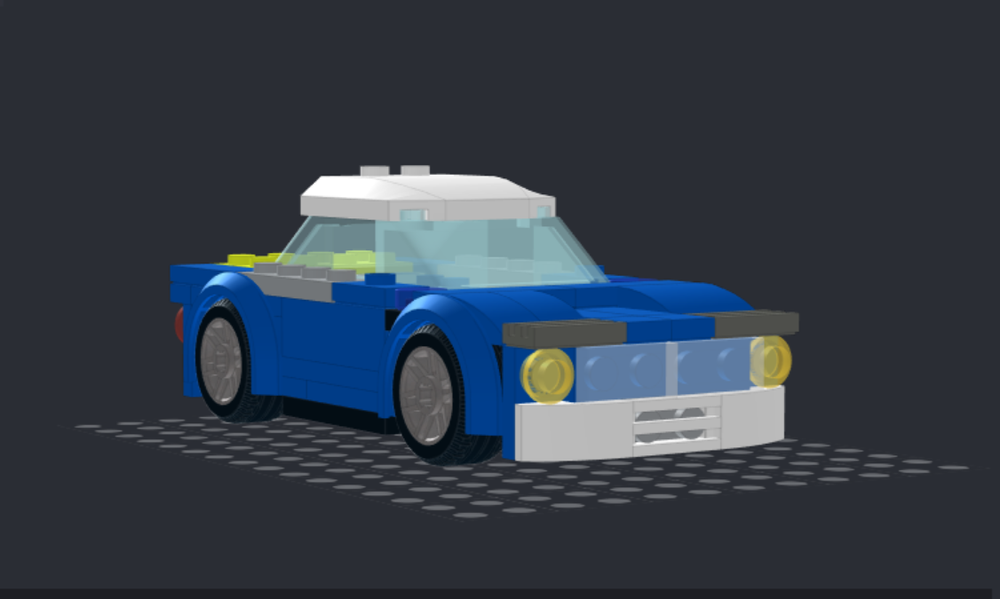 LEGO MOC mid-engine sports car by customcarmaker | Rebrickable - Build ...