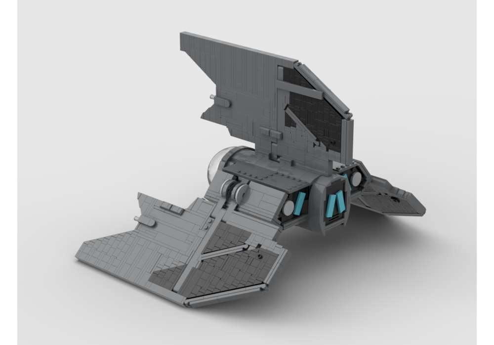 LEGO MOC Sidious Eta-class shuttle by thelegowolfpack | Rebrickable ...