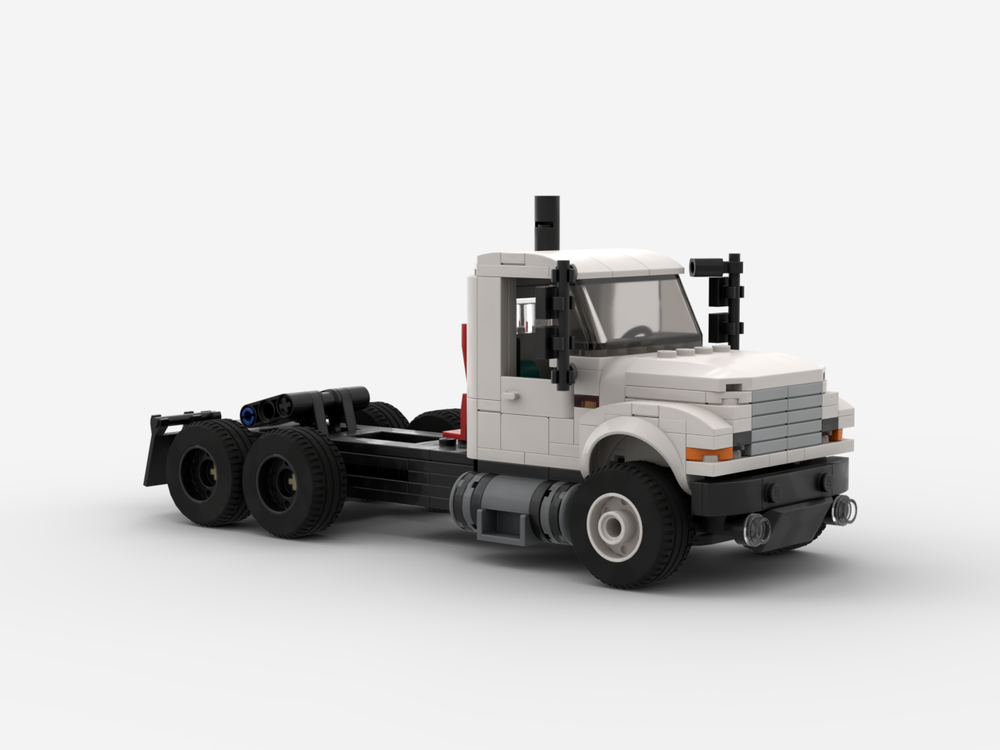 LEGO MOC 90s International 7100 Semi Truck by owstin | Rebrickable ...