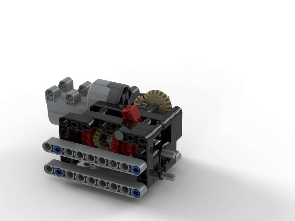 LEGO MOC automated differential-lock by Stonemensch | Rebrickable ...
