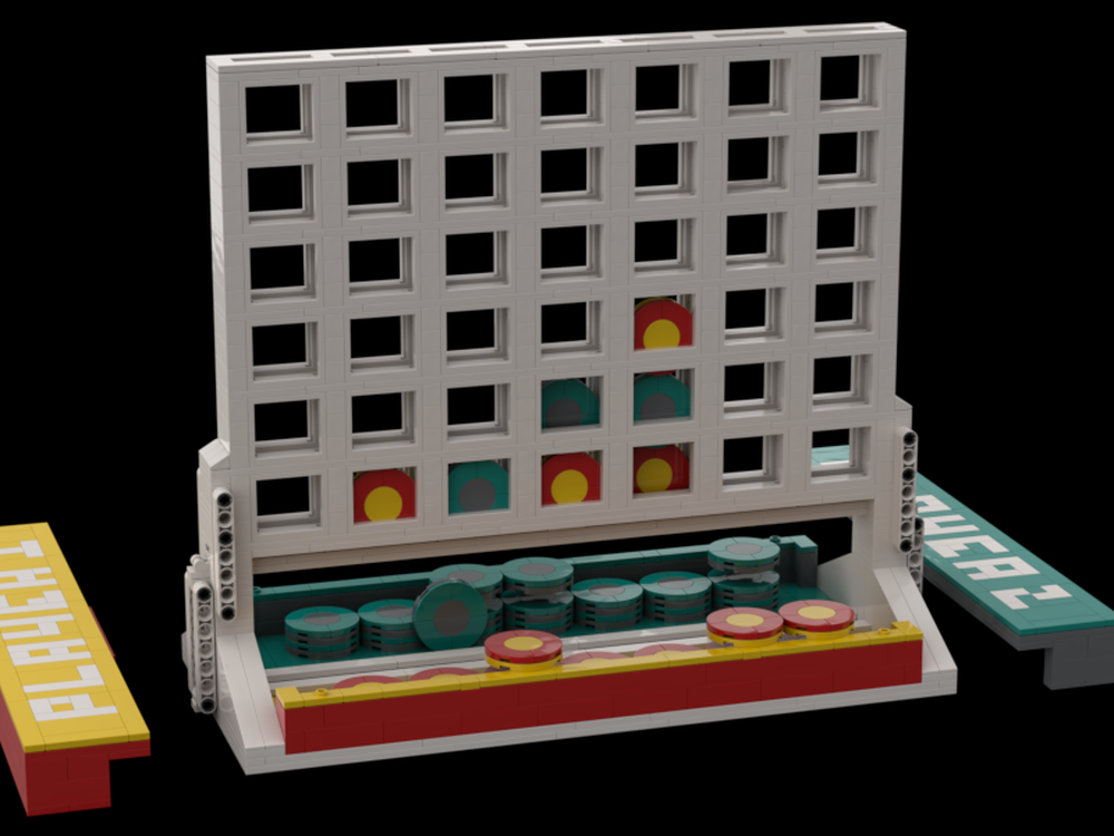 LEGO MOC Four in a row boardgame by Au3s_moc_place | Rebrickable ...