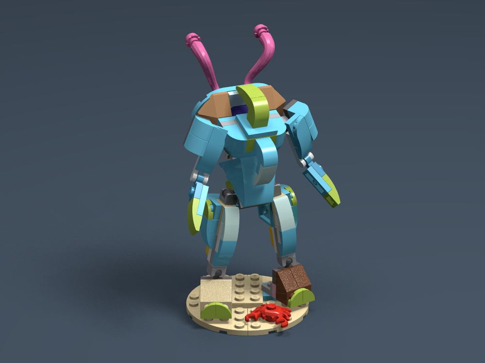LEGO MOC Alien Mech (alt build 31128) by Avocados | Rebrickable - Build ...