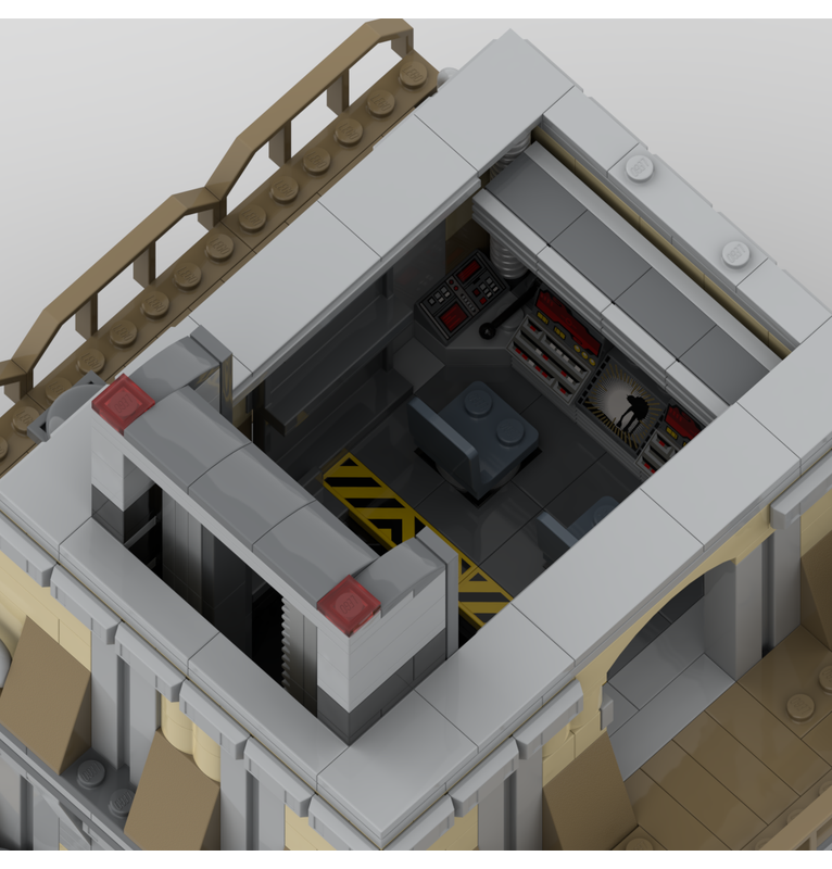 LEGO MOC Control Center by Fantasts | Rebrickable - Build with LEGO