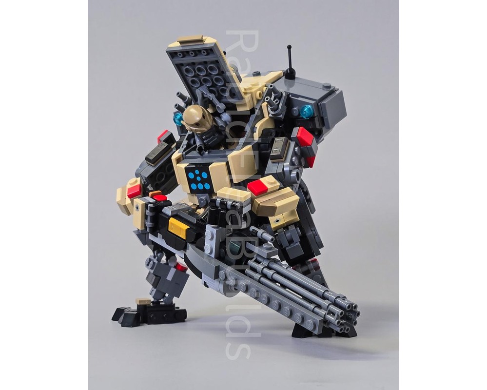 LEGO MOC Legion Titan from Titanfall 2 by RabidFleaBuilds | Rebrickable ...