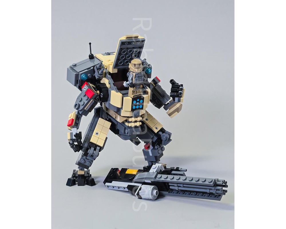 LEGO MOC Legion Titan from Titanfall 2 by RabidFleaBuilds | Rebrickable ...