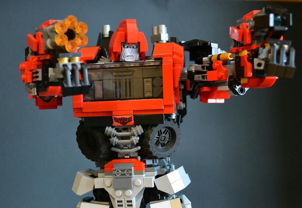 LEGO MOC Ironhide - Transformers by Blaze.Mocs | Rebrickable - Build ...