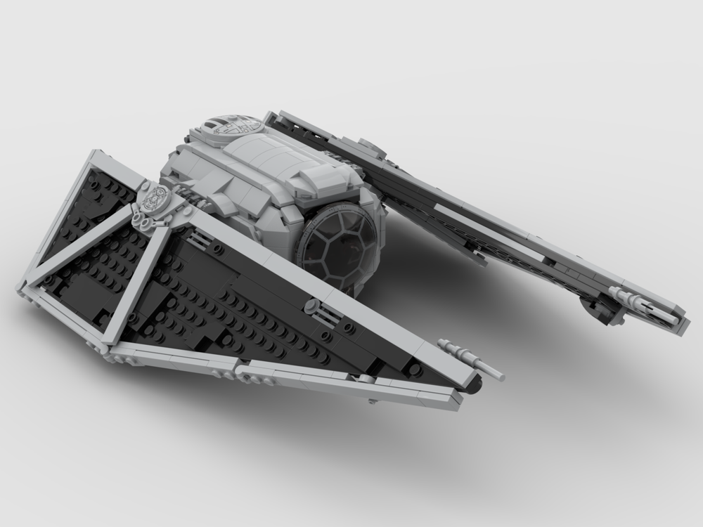 LEGO MOC TIE Striker by sgtscoopy | Rebrickable - Build with LEGO