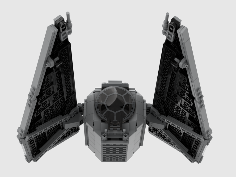 Lego Moc Tie Striker By Sgtscoopy Rebrickable Build With Lego