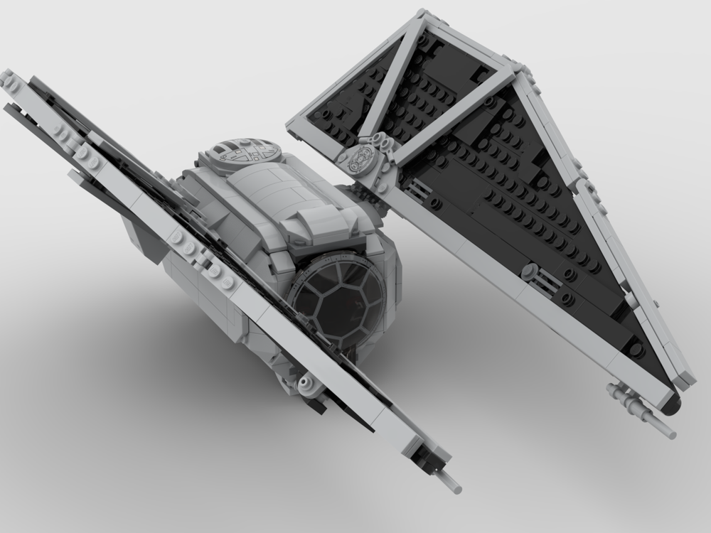 LEGO MOC TIE Striker by sgtscoopy | Rebrickable - Build with LEGO