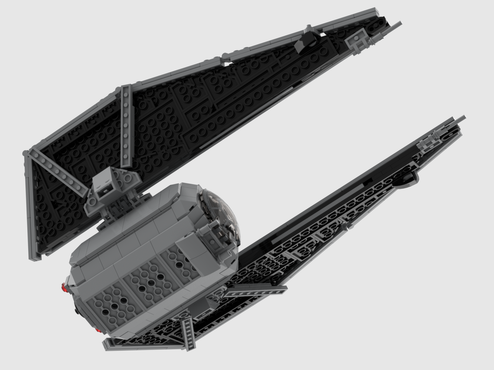 Lego Moc Tie Striker By Sgtscoopy Rebrickable Build With Lego