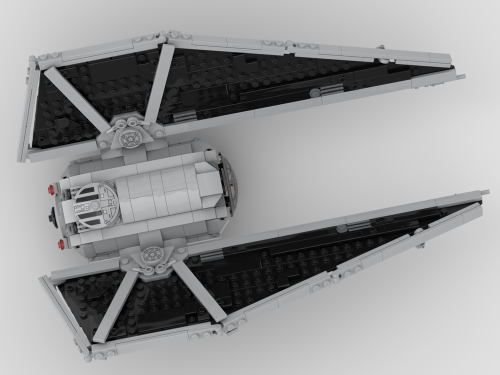Lego Moc Tie Striker By Sgtscoopy Rebrickable Build With Lego