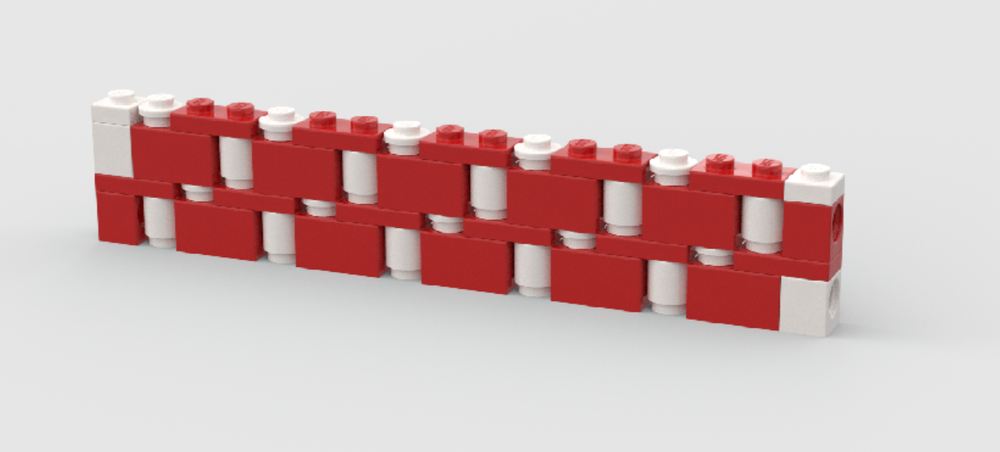 LEGO MOC bendy modular race track barrier by Tom designs | Rebrickable ...