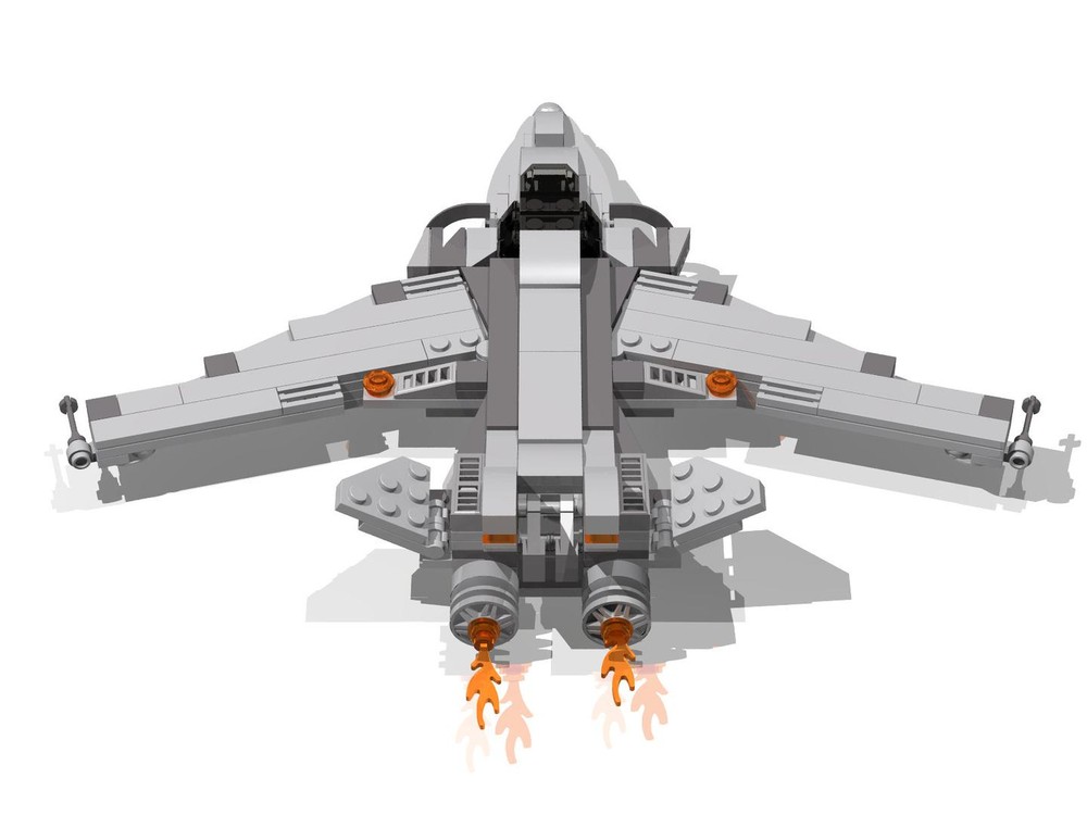 LEGO MOC Fighter jet by Imperial.Lego | Rebrickable - Build with LEGO