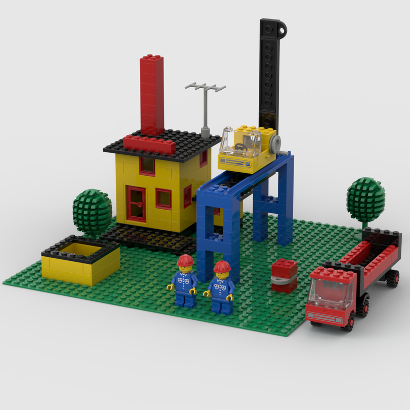 LEGO MOC Schmidt & Co. Shipping Yard (1979) by pappy76 | Rebrickable ...