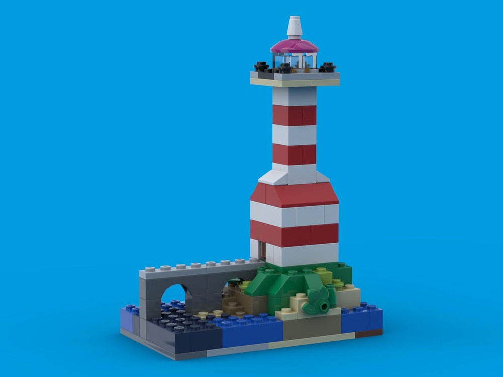LEGO MOC 40357 BYGGLEK Lighthouse by Dafeld | Rebrickable - Build with LEGO