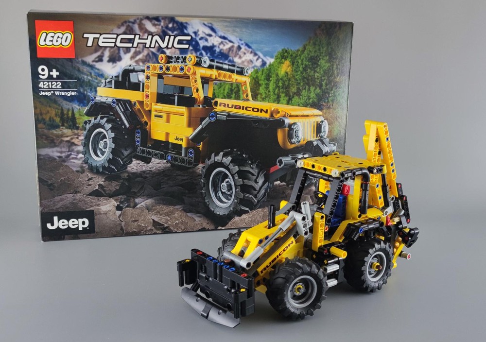 LEGO MOC 42122 BACKHOE LOADER by Dyens Creations | Rebrickable - Build ...
