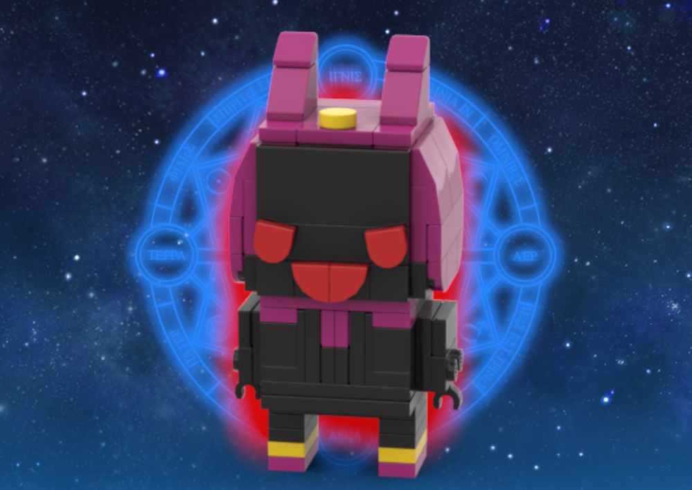 LEGO MOC SMT/Persona Black Frost BrickHead by goldengamer72 ...