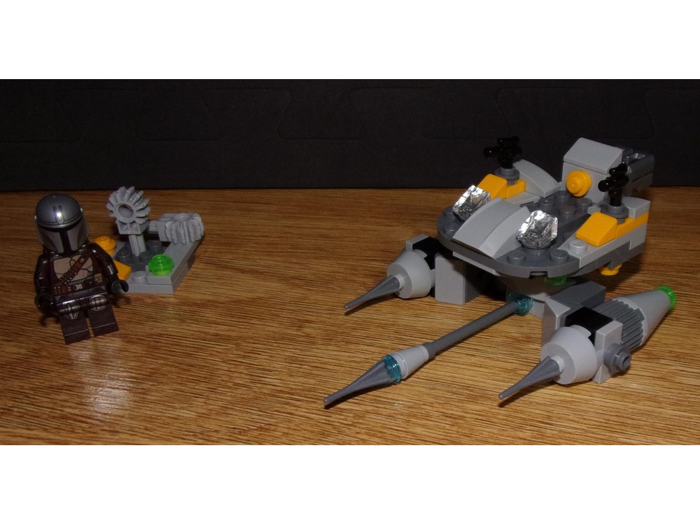 LEGO MOC 75363 - Mando's pod racer by JusTiCe8 | Rebrickable - Build ...