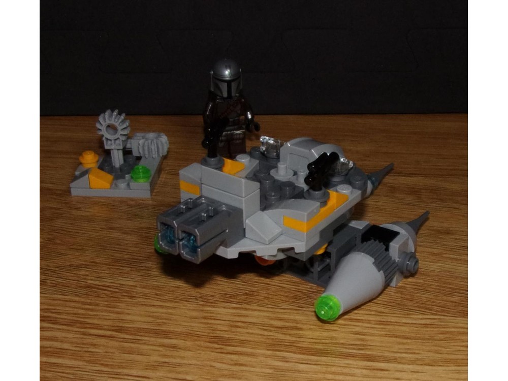 LEGO MOC 75363 - Mando's pod racer by JusTiCe8 | Rebrickable - Build ...
