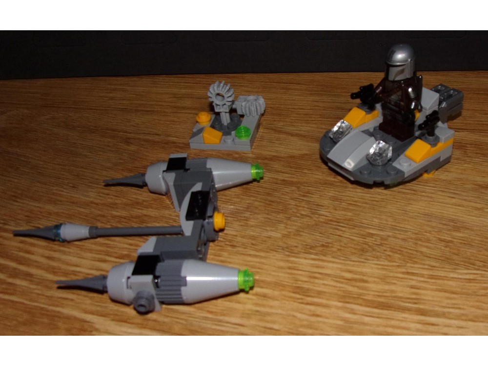 LEGO MOC 75363 - Mando's pod racer by JusTiCe8 | Rebrickable - Build ...