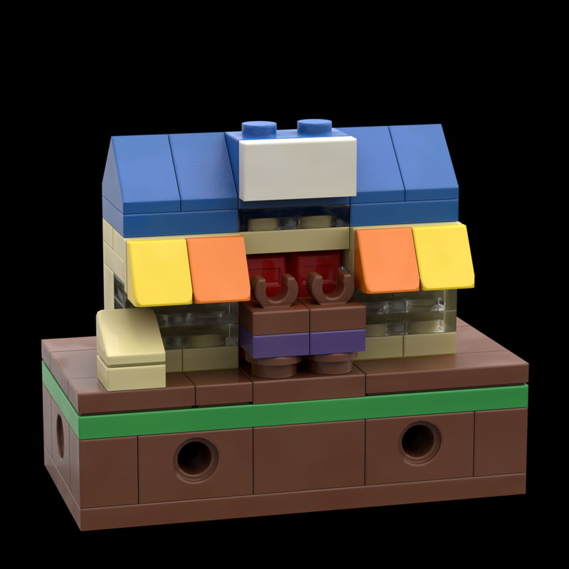 LEGO MOC Mini Animal Crossing Tile Nook's Cranny Summer by tacotaco64™️ ...