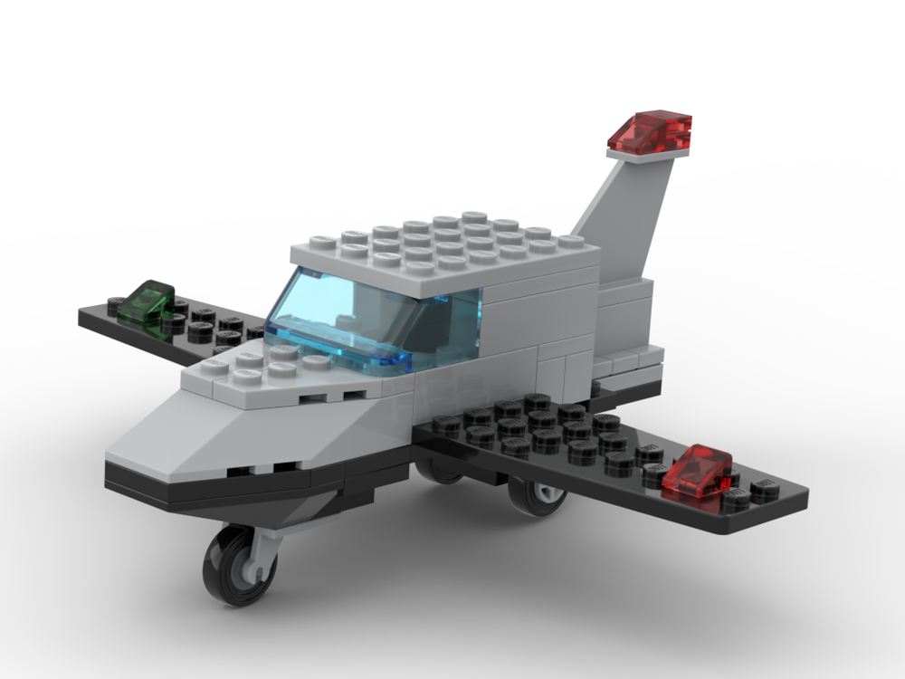 LEGO MOC Simple plane by P4tp4t | Rebrickable - Build with LEGO