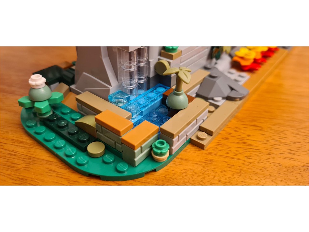 Lego Moc Cosy Cabin A Log Cabin For Two By Deesot Rebrickable