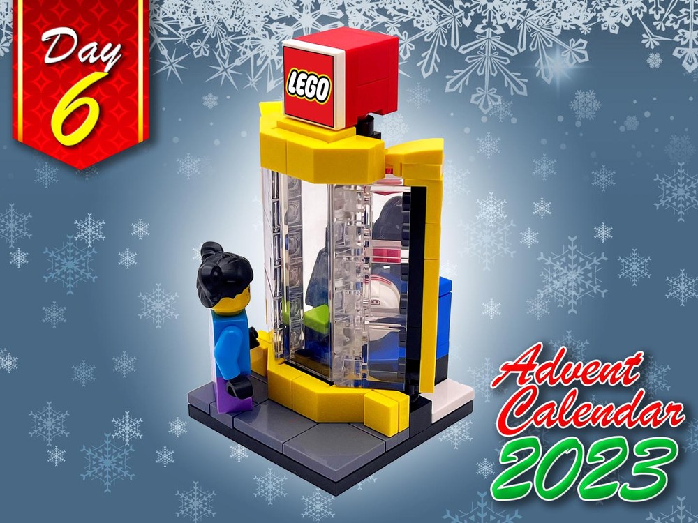 LEGO MOC Advent Calendar Day 6 - Christmas Shopping by IBrickedItUp ...