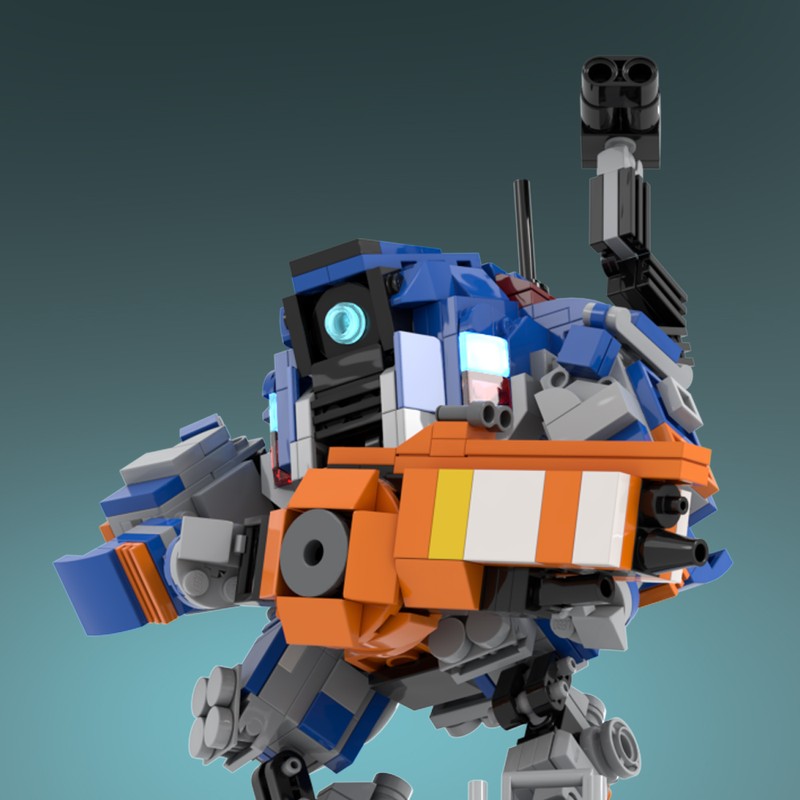 LEGO MOC ION PRIME-TITANFALL2 by choi_dambaek | Rebrickable - Build ...