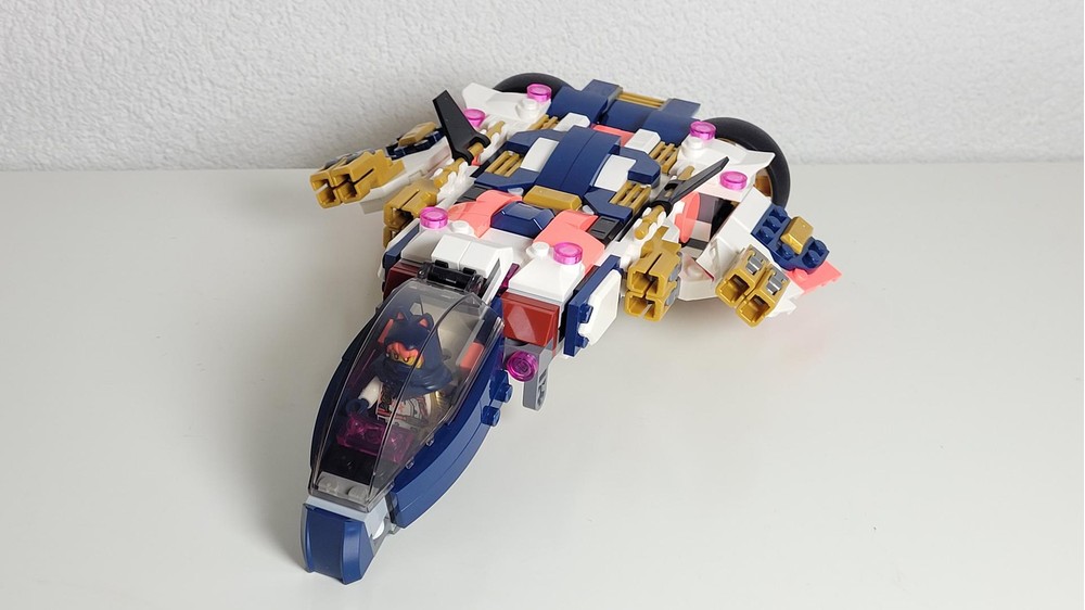 Lego Moc 71792 Soras Fighter Jet By Drphil Rebrickable Build With Lego