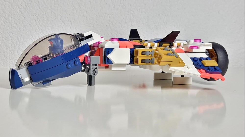 Lego Moc 71792 Soras Fighter Jet By Drphil Rebrickable Build With Lego