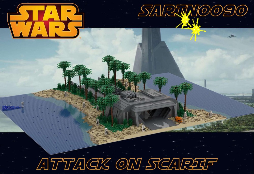 LEGO MOC SW - Attack on Scarif by Sarinoo90 | Rebrickable - Build with LEGO
