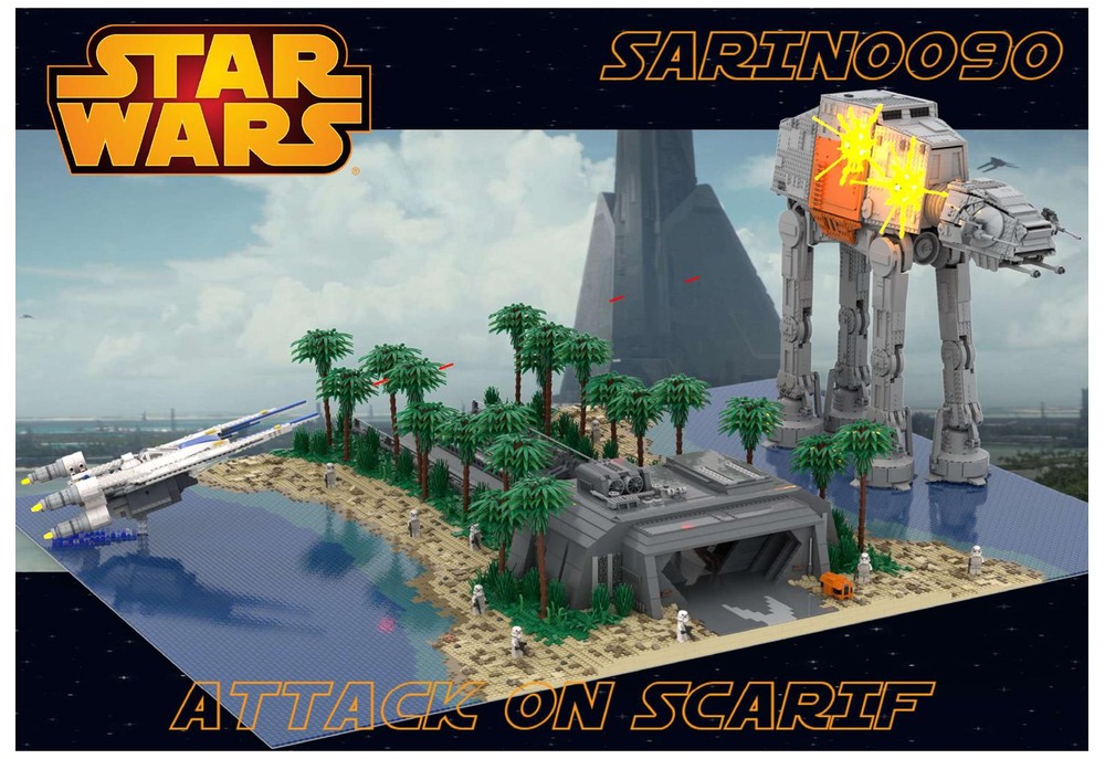 LEGO MOC SW - Attack on Scarif by Sarinoo90 | Rebrickable - Build with LEGO