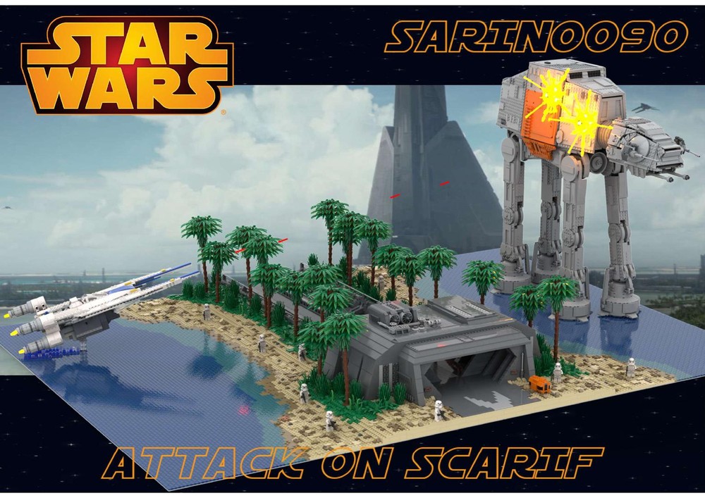 LEGO MOC SW - Attack on Scarif by Sarinoo90 | Rebrickable - Build with LEGO