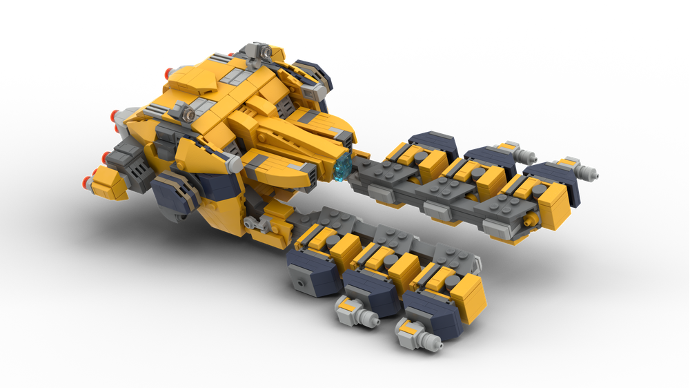 Lego Moc Venture Ore Mining Vessel By Blockwise Rebrickable