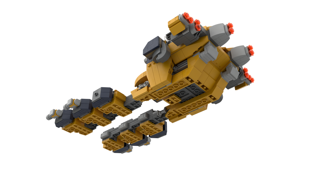 Lego Moc Venture Ore Mining Vessel By Blockwise Rebrickable