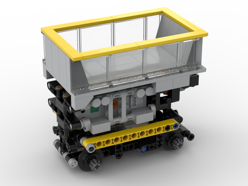 LEGO MOC Type 2 L motor train cart by Jude The Lego Dude | Rebrickable ...