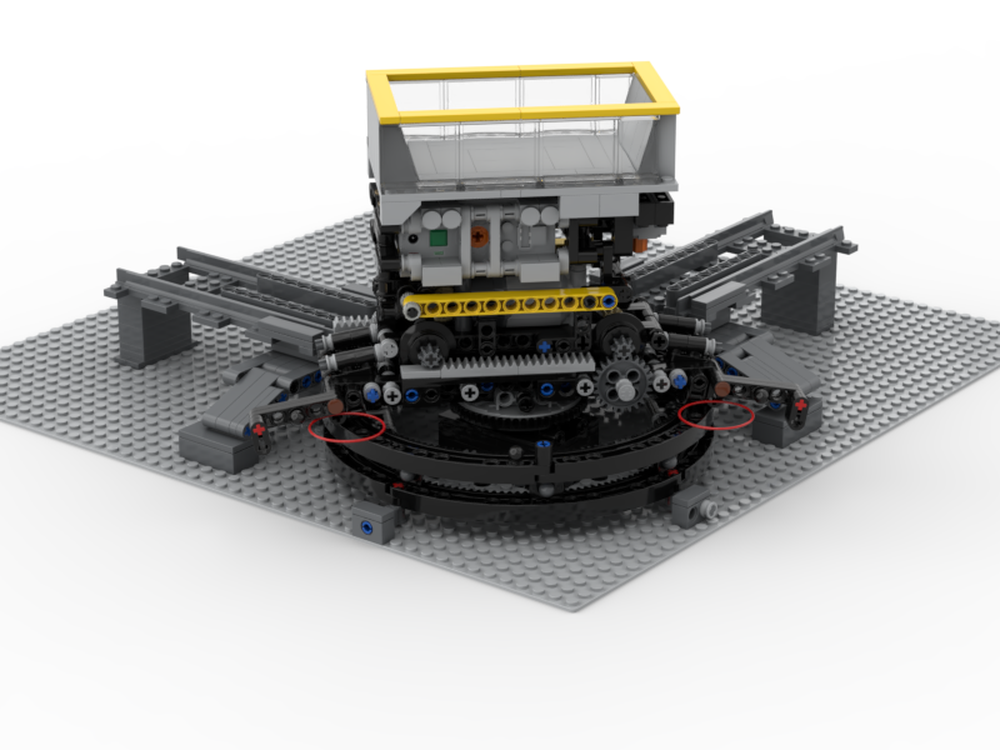 LEGO MOC Turntable v4 by Jude The Lego Dude | Rebrickable - Build with LEGO