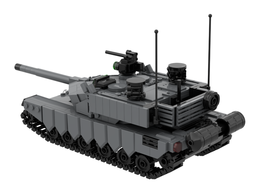 Lego Moc Type 00a3 Mbt By Somerslego Rebrickable Build With Lego