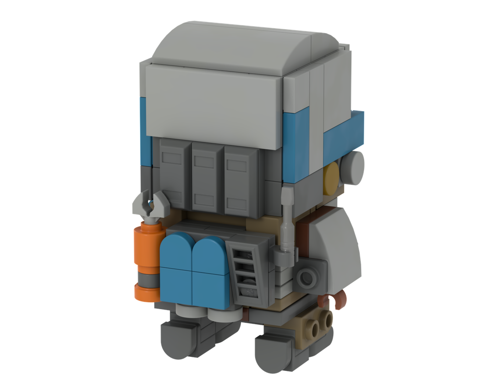 Lego Moc Bounty Hunter Baptiste By Clunk Rebrickable Build With Lego