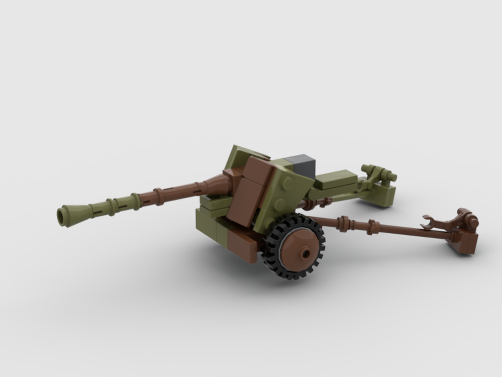 LEGO MOC Pak 40 camouflage colored by Leopard_brick | Rebrickable ...