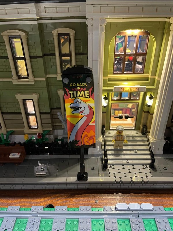 LEGO MOC Banner stand - Natural History Museum Modular by LegoJohanna ...